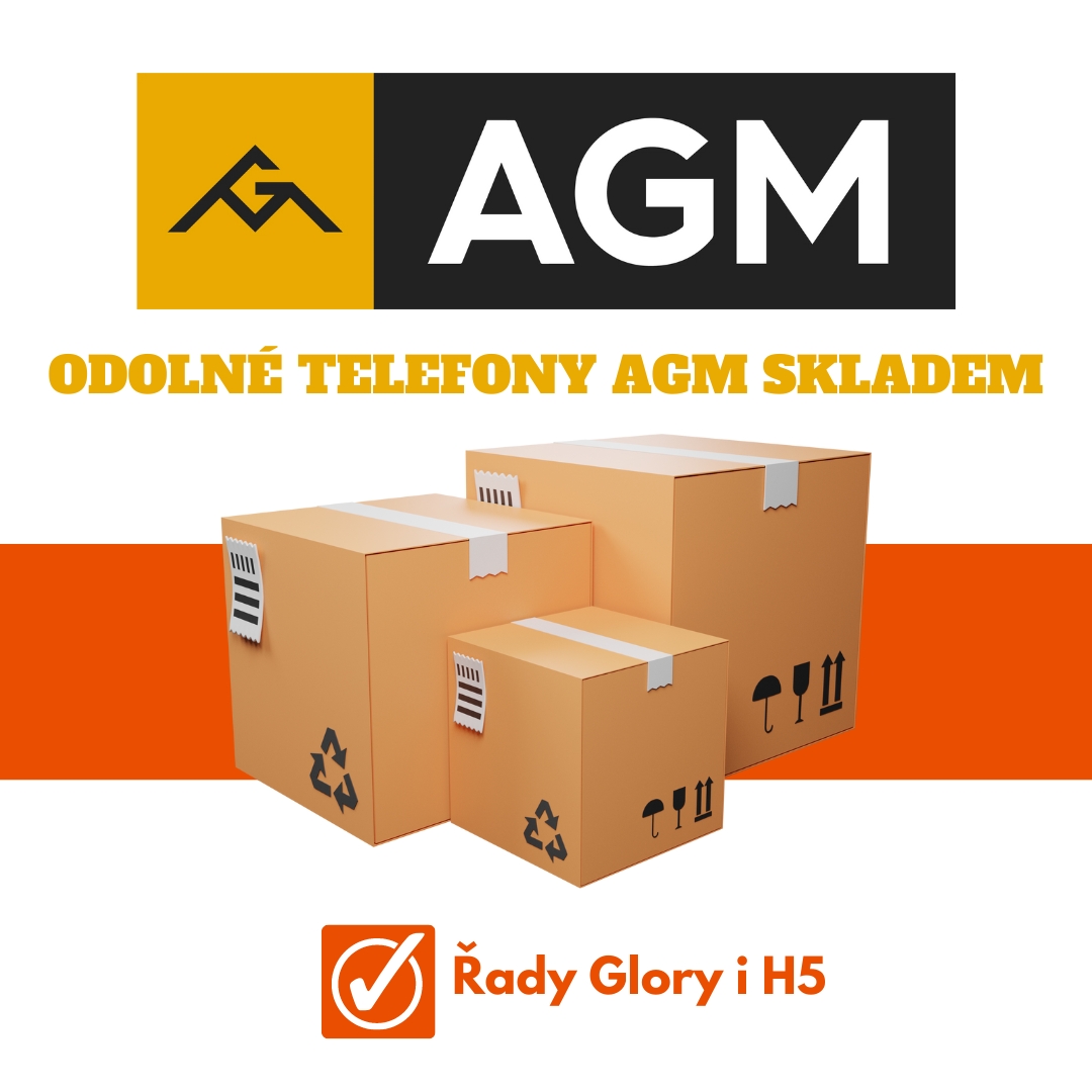 Odolné telefony AGM skladem - IPATO.cz